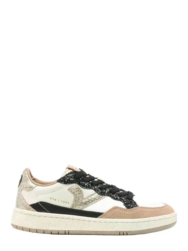 Victoria Beckham Glitter-detail Sneakers - White