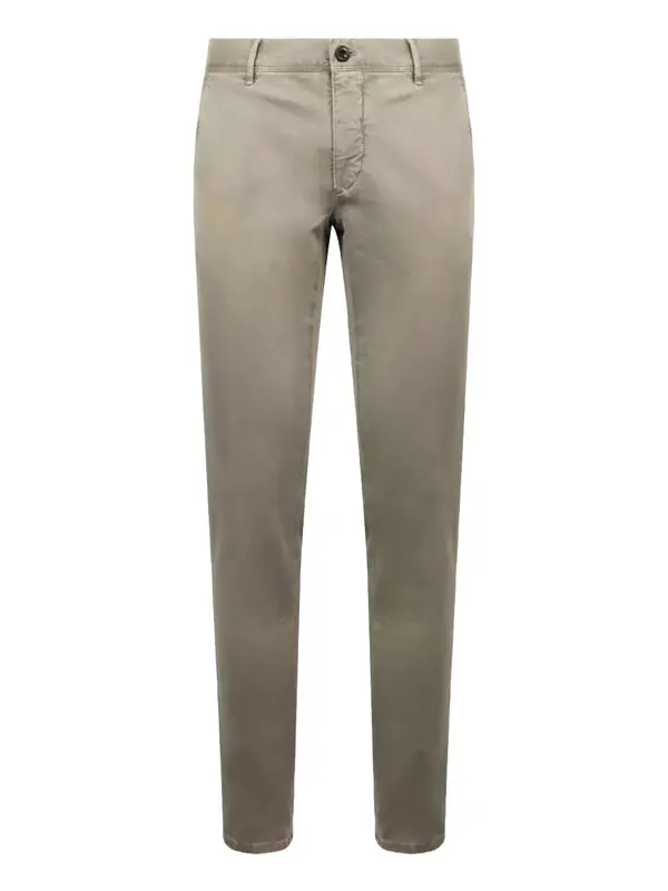 SLOWEAR Welt Pocket Cotton Trousers - Neutrals