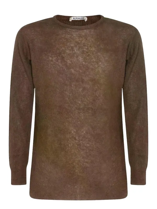 Auralee Long-sleeves Sweater - Brown