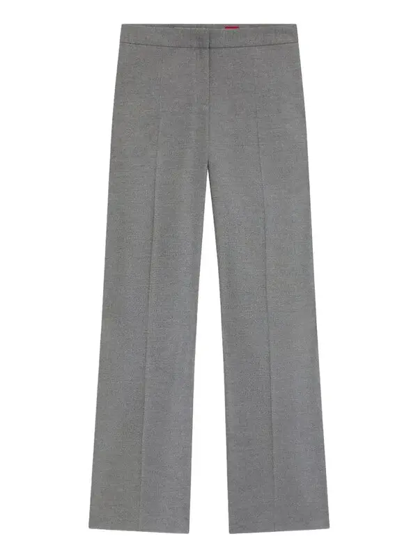 Hugo Concealed-closure Trousers - Grey
