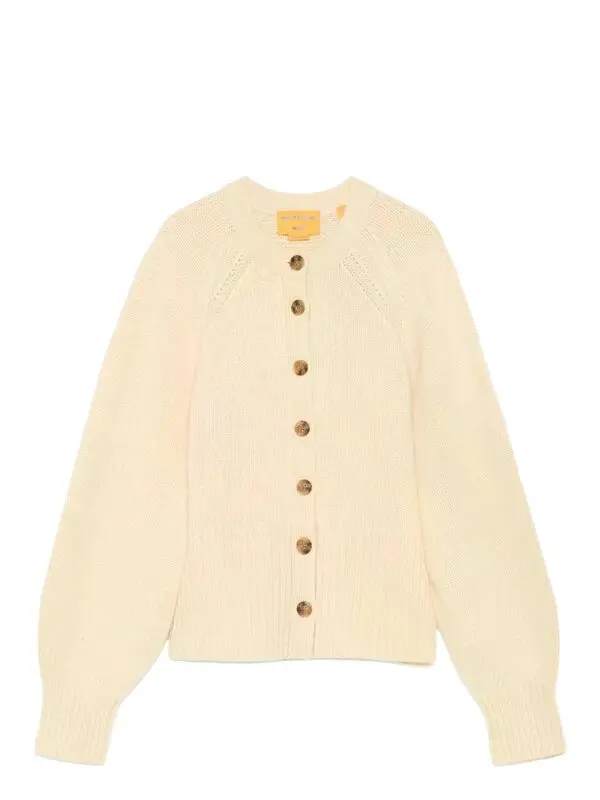 Guest In Residence Button-up Cardigan - Neutrals