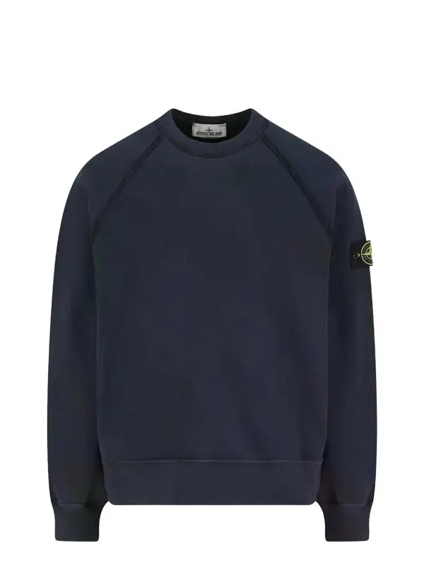 Stone Island Long-sleeved Sweatshirt - Blue