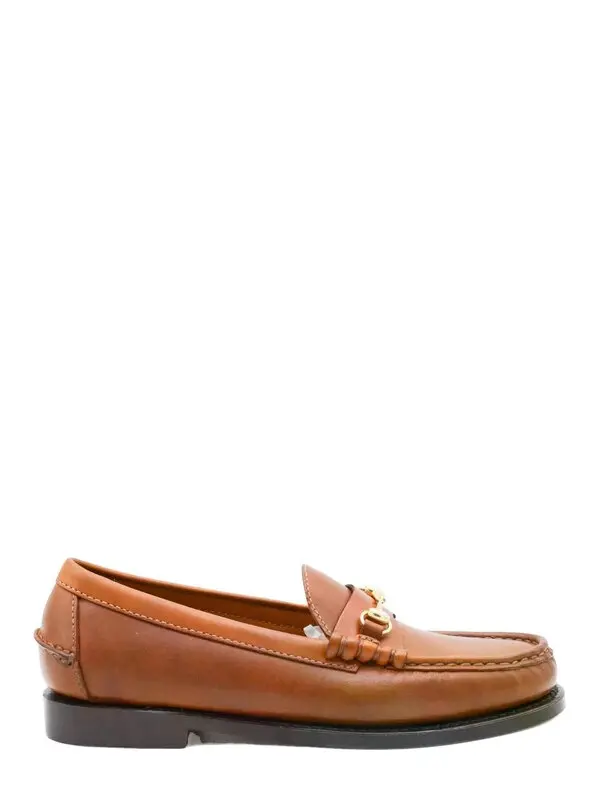 SEBAGO Horsebit Leather Loafers - Brown