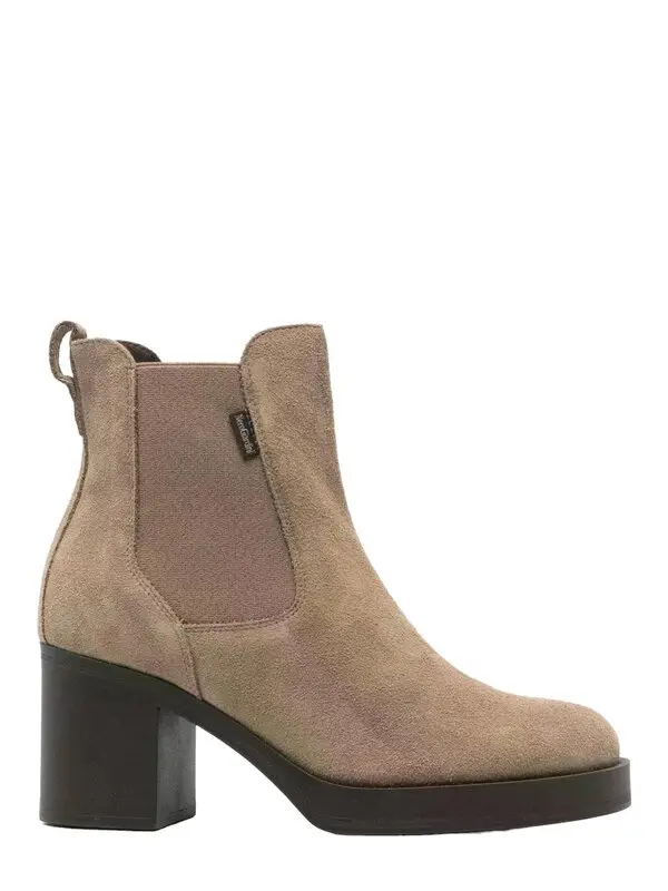 NEROGIARDINI Leather Chelsea Boots - Neutrals