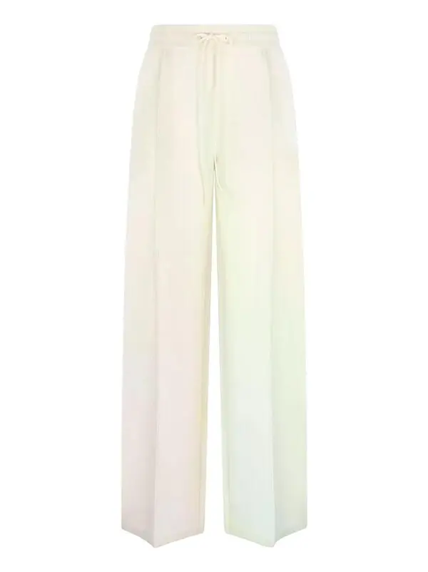 Roberto Cavalli Drawstring Wide-leg Trousers - Neutrals