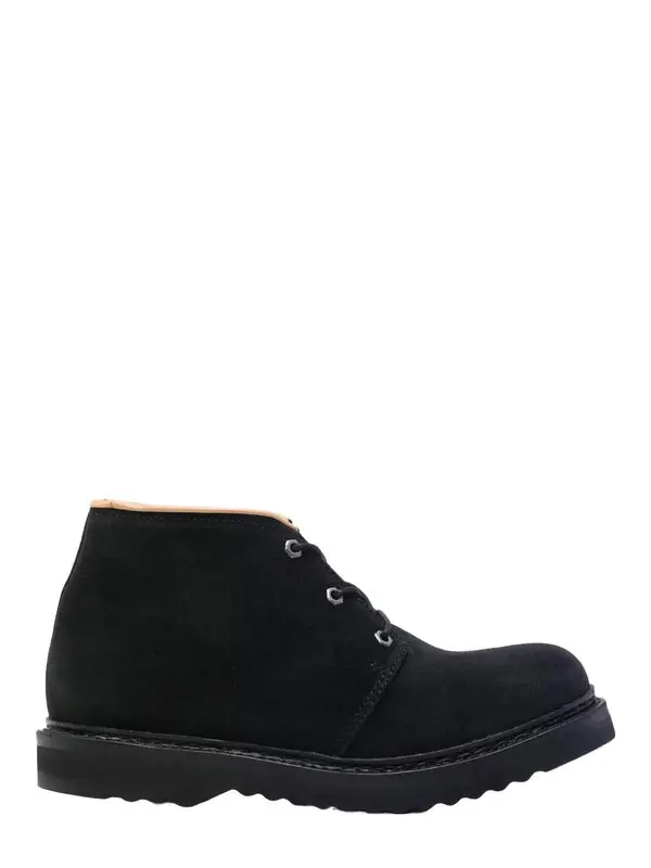 Our Legacy Chukka Suede Boots - Black