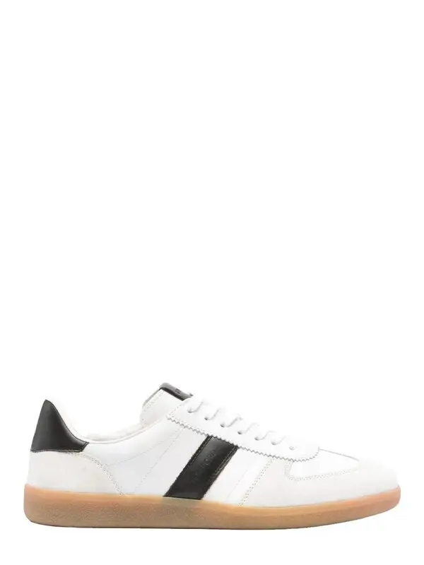 TOM FORD Archer Leather Sneakers - White
