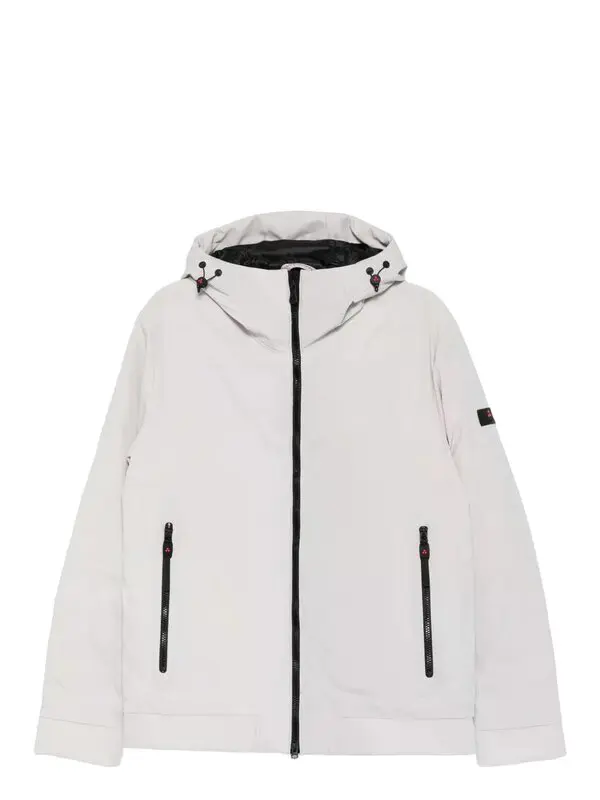 Peuterey Hooded Zip-up Jacket - Grey