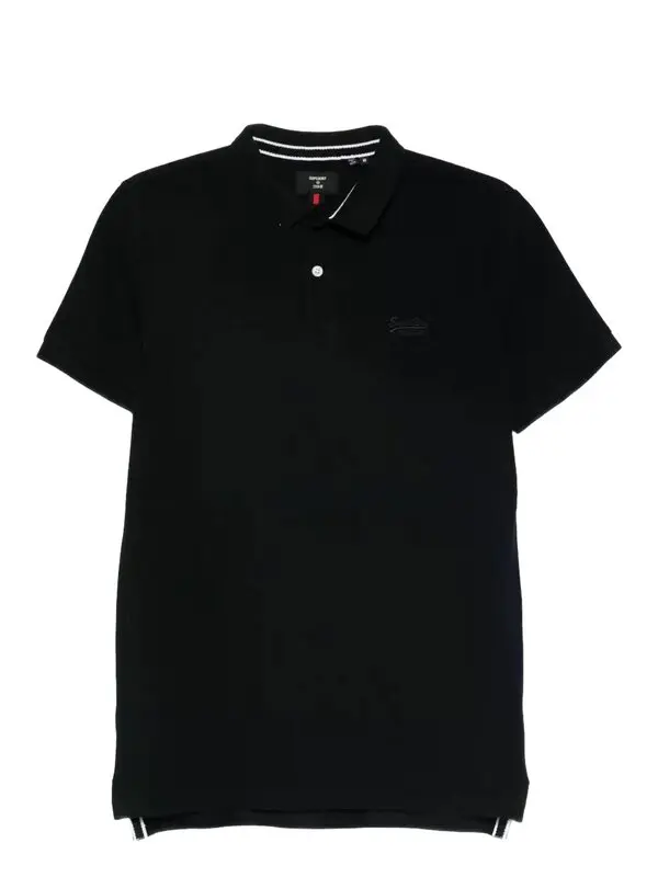 Superdry Classic Polo Shirt - Black