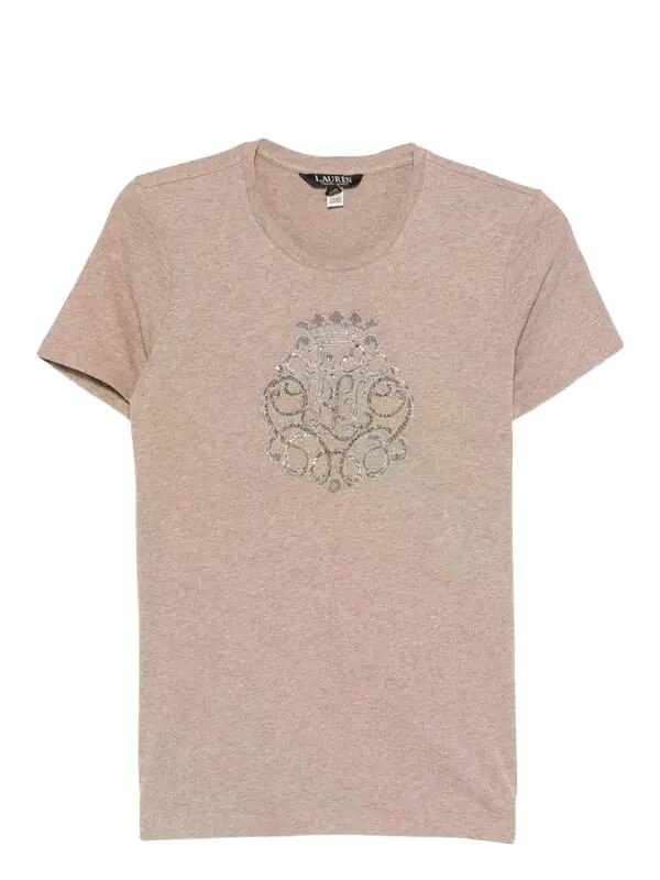 Ralph Lauren Katlin Embellished T-shirt - Neutrals