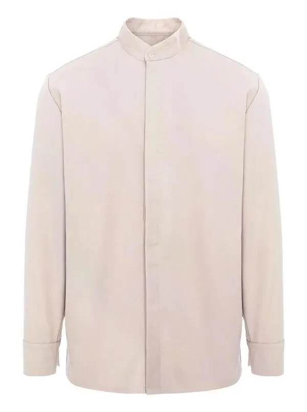 HAMZA Thom Buttoned Shirt - Neutrals