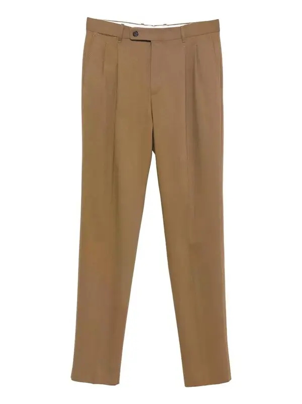 Incotex Pleated Trousers - Brown