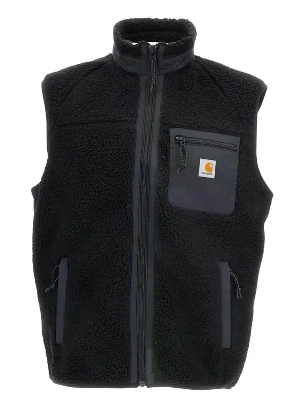Carhartt Work In Progress Zip Fleece Gilet - Black