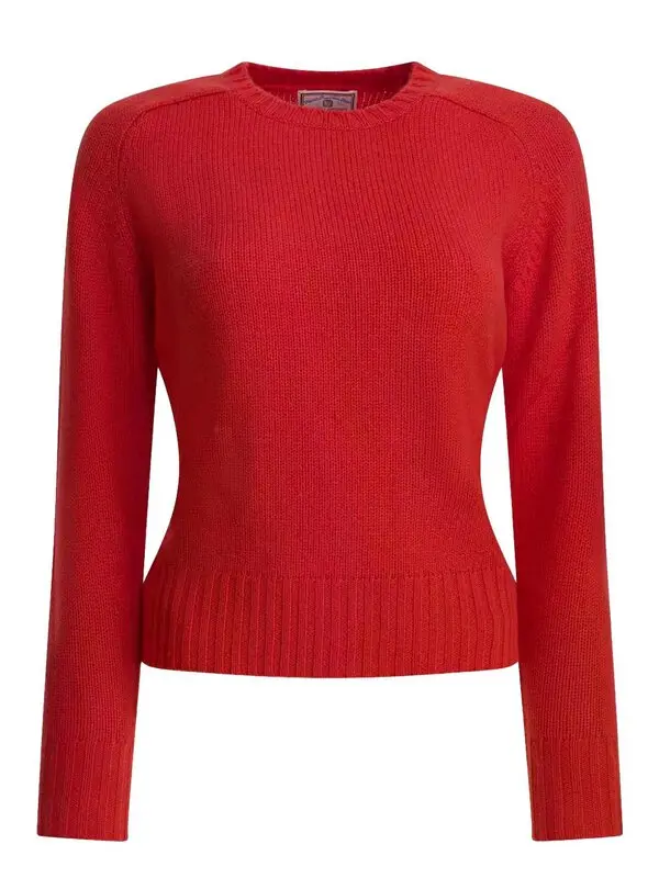 INES DE LA FRESSANGE PARIS Crewneck Knitwear - Red