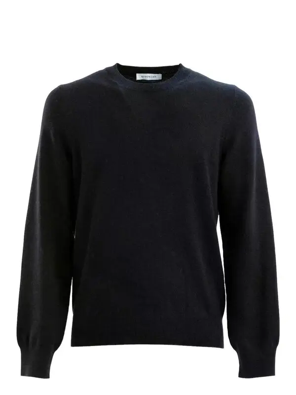Givenchy Crew-neck Cashmere Sweater - Black