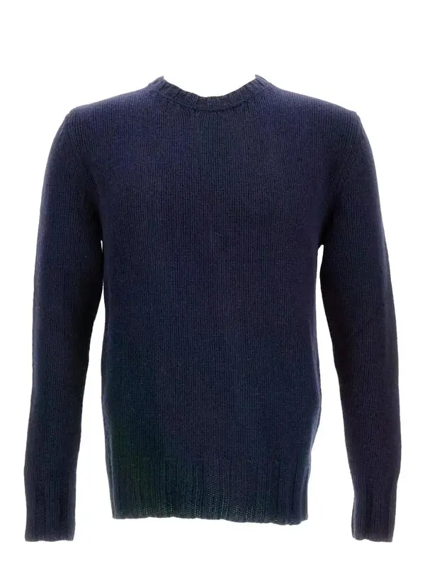 CUSTOMER LOVERS Crew-neck Sweater - Blue