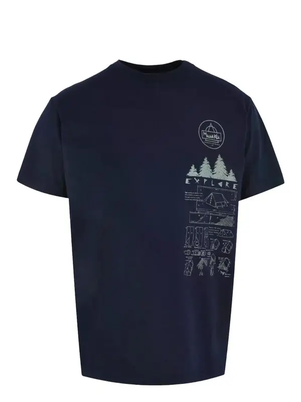 MAUNA KEA Explorer Graphic T-shirt - Blue