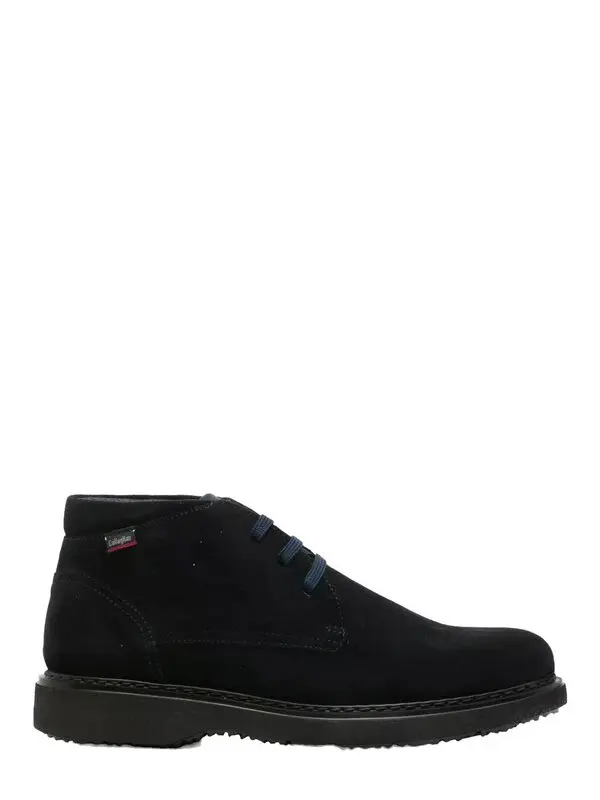 CALLAGHAN Lace-up Suede Boots - Blue
