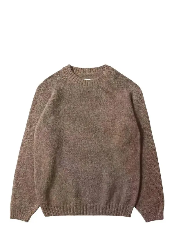 DEAN EDMONDS Glasgow Round-neck Sweater - Brown