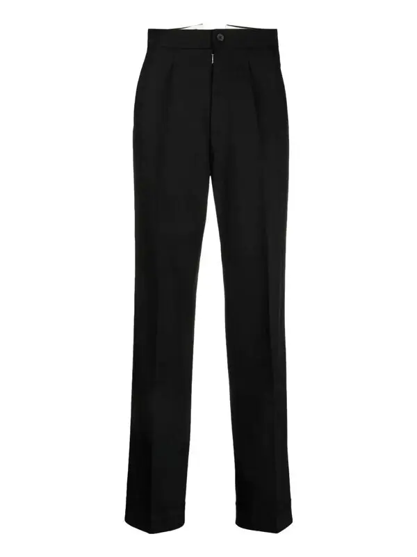 MAISON MARGIELA Straight-leg Trousers - Black