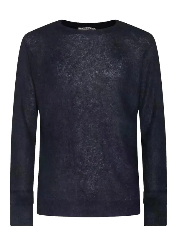 Auralee Long-sleeve Sweater - Blue