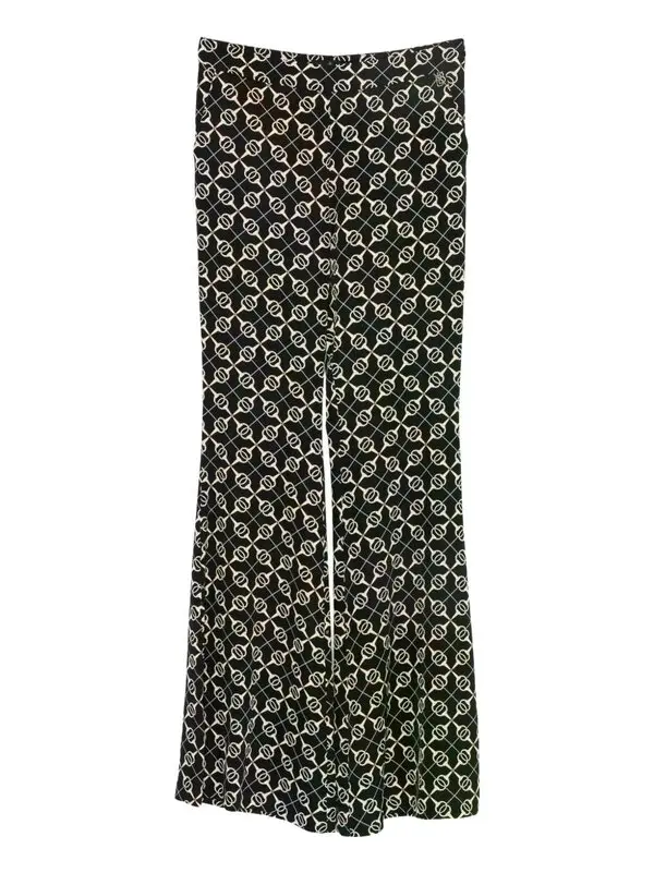 BABYLONE PARIS Patterned Trousers - Black