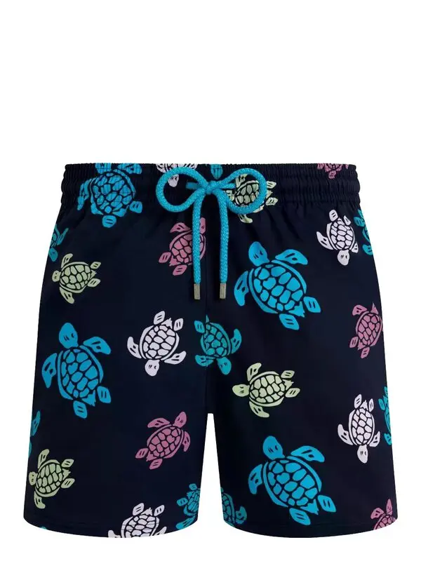 Vilebrequin Printed Swim Shorts - Blue