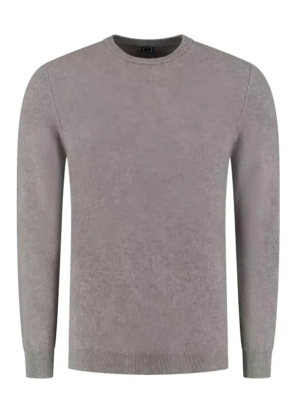 Fedeli Crew-neck Sweater - Brown