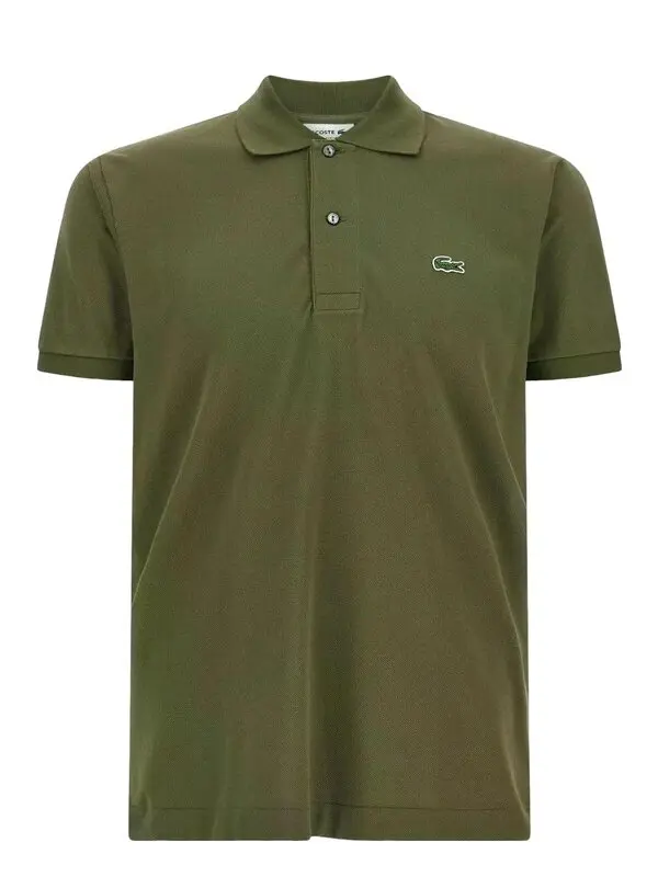 Lacoste L.12.12 Logo-patch Piqué Polo Shirt - Green