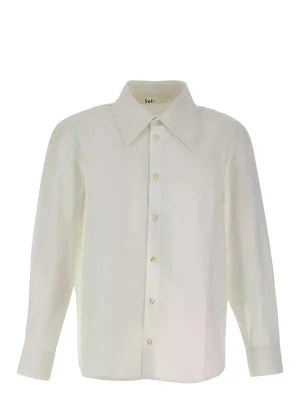 Séfr Trino Buttoned Shirt - White