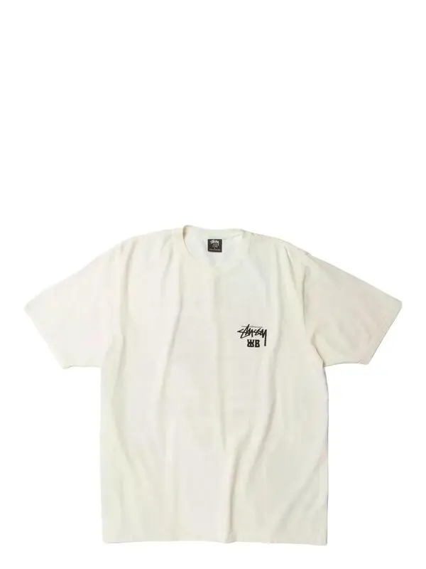 StÜssy X Wales Bonner Ocean Song T-shirt - Neutrals