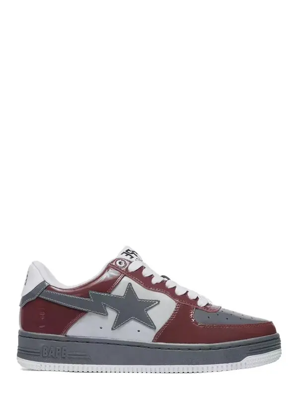 A BATHING APE® Bape Sta Sneakers - Red