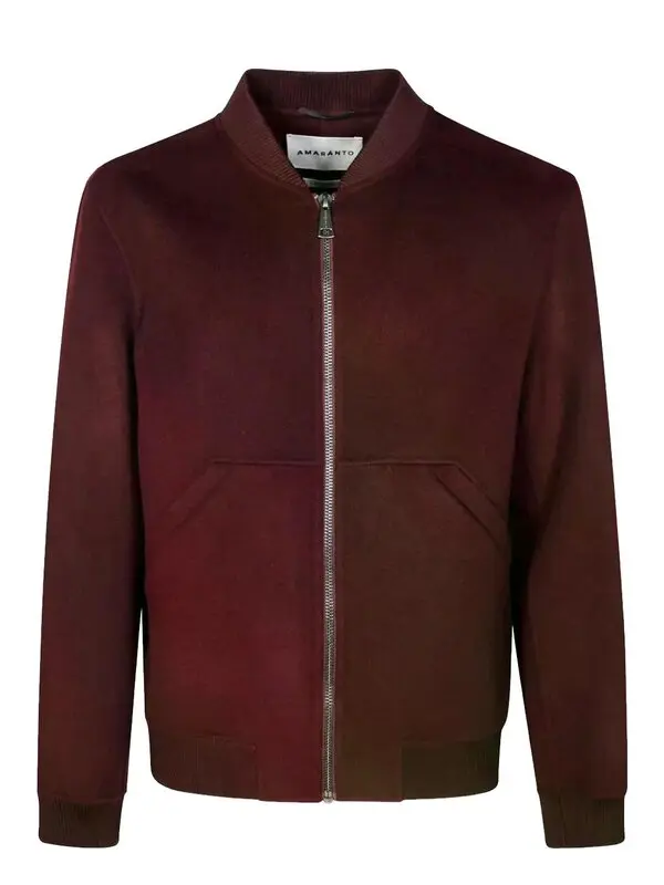 AMARANTO Bomber Jacket - Red