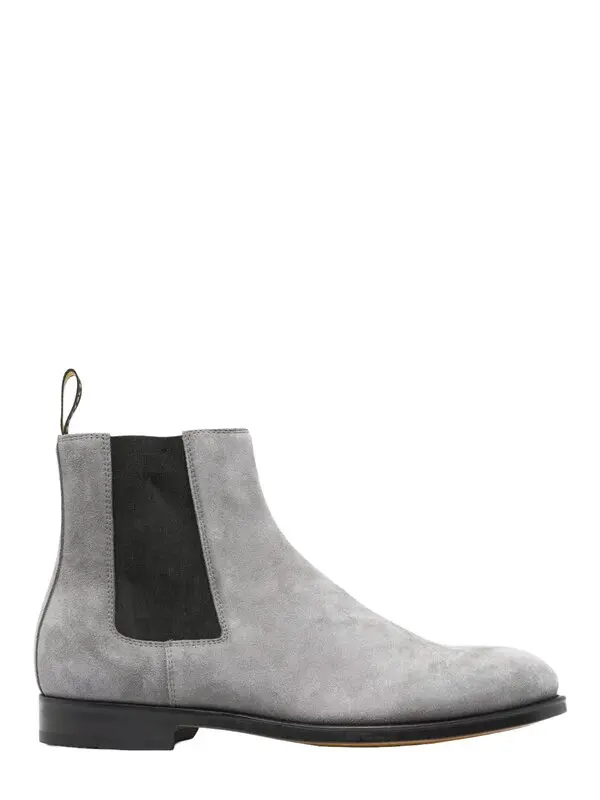 DOUCAL'S Elasticated-panel Ankle Boots - Grey