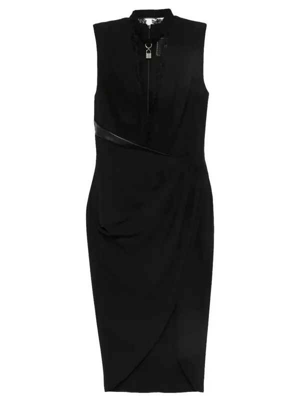 BABYLONE PARIS Eureka Midi Dress - Black