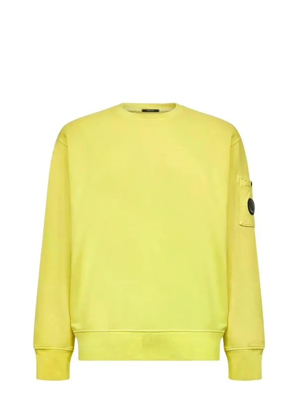 C.P. COMPANY Logo-detail Sweatshirt - Yellow
