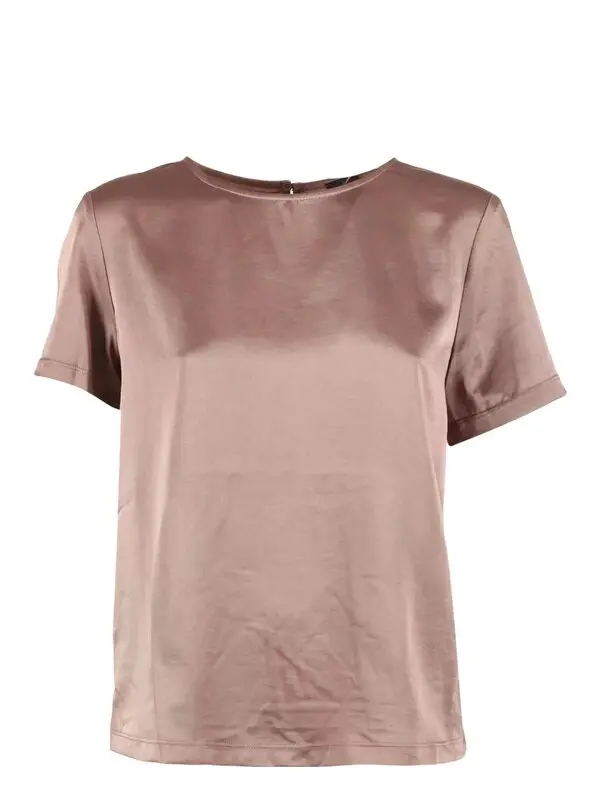 Max Mara Panelled T-shirt - Brown