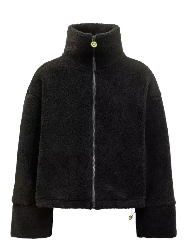 BARROW Fleece Zip-up Jacket - Black
