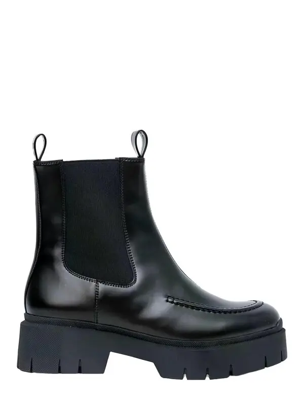 Hugo Platform Chelsea Boots - Black