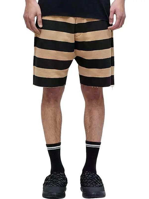 OSKLEN Striped Bermuda Shorts - Black