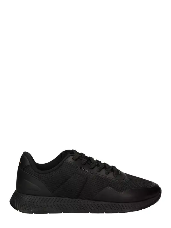 BOSS Lace-up Sneakers - Black