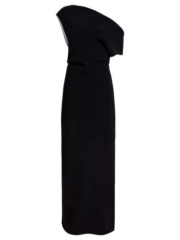 Proenza Schouler Rosina One-shoulder Maxi Dress - Black