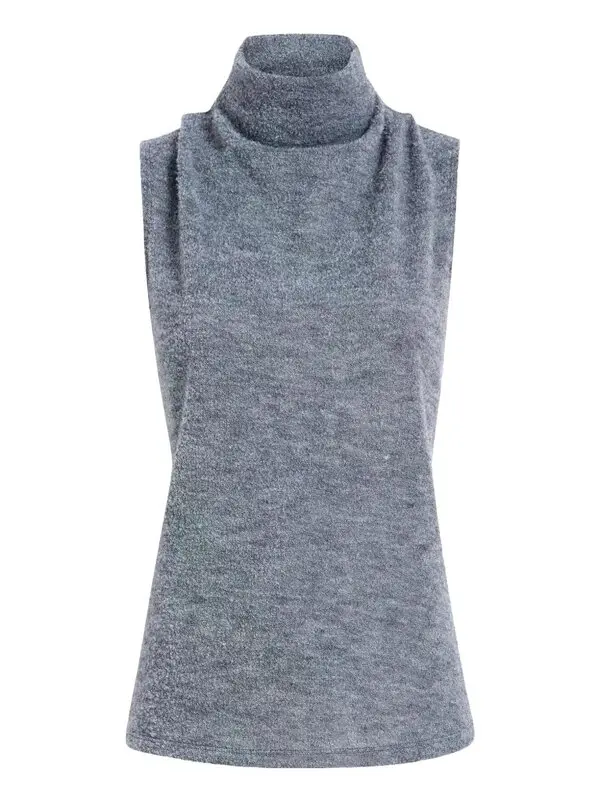 Proenza Schouler White Label Cynthia Cowl-effect Top - Grey
