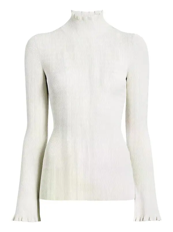 Proenza Schouler White Label Phyllis Turtleneck Top - White