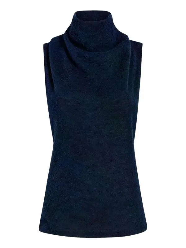 Proenza Schouler White Label Cynthia Cowl-effect Top - Blue