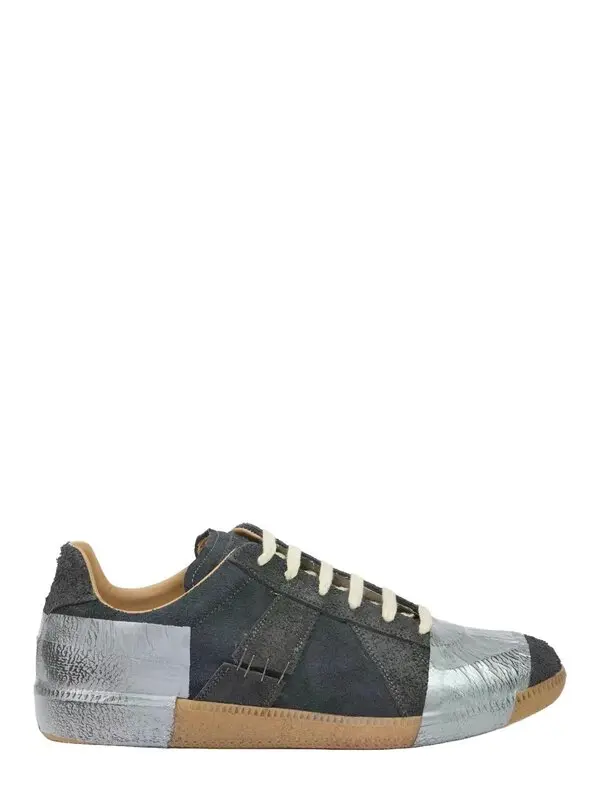 MAISON MARGIELA Replica Panelled Sneakers - Grey