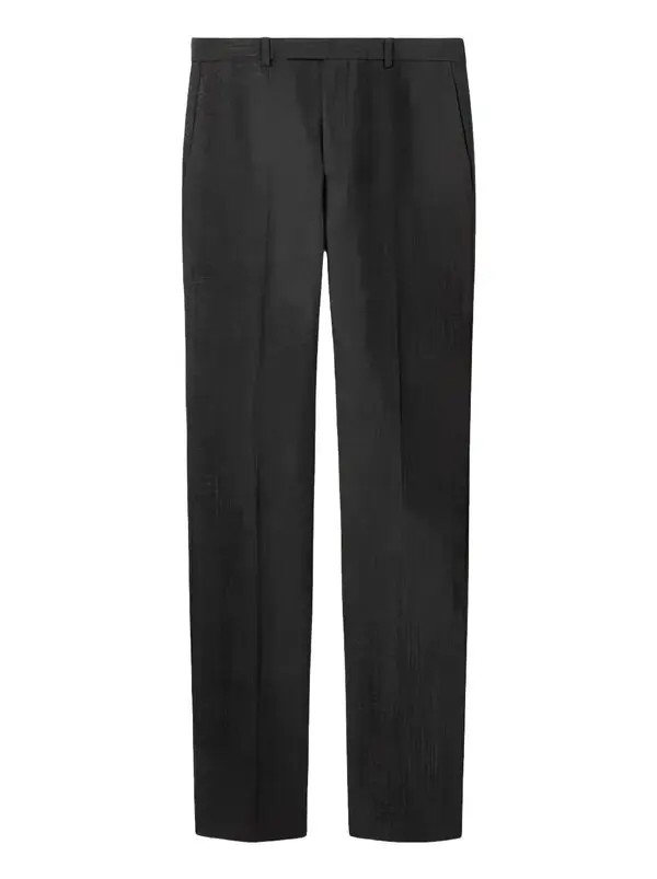 Gucci Split-detail Trousers - Grey