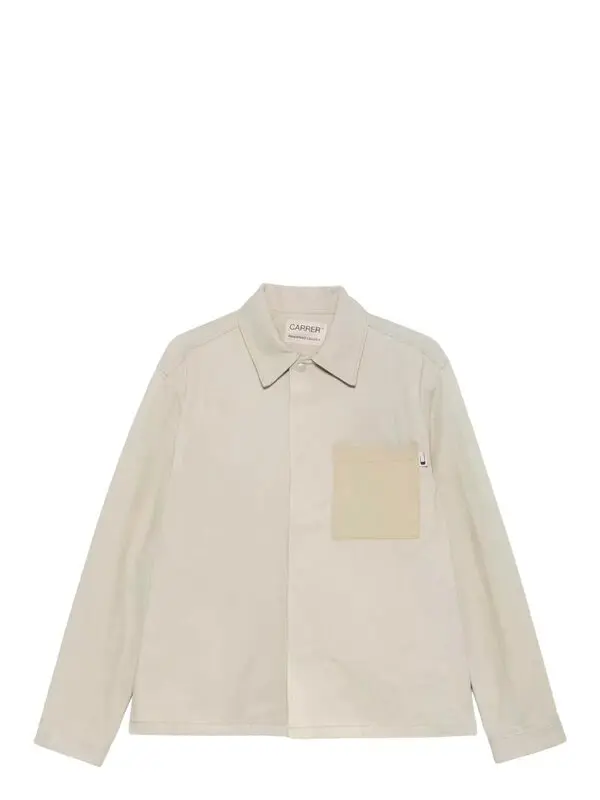 CARRER Cotton Shirt Jacket - Neutrals