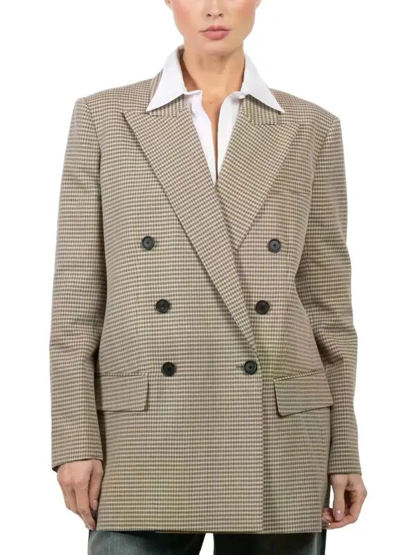 KULSON George Double-breasted Jacket - Neutrals