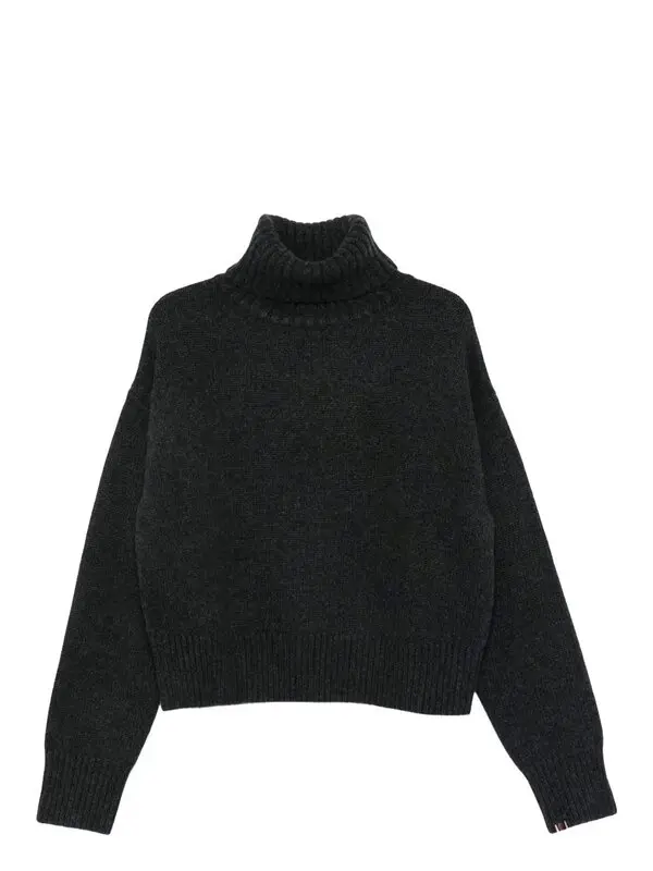 EXTREME CASHMERE X Cashmere Roll Neck Sweater - Black
